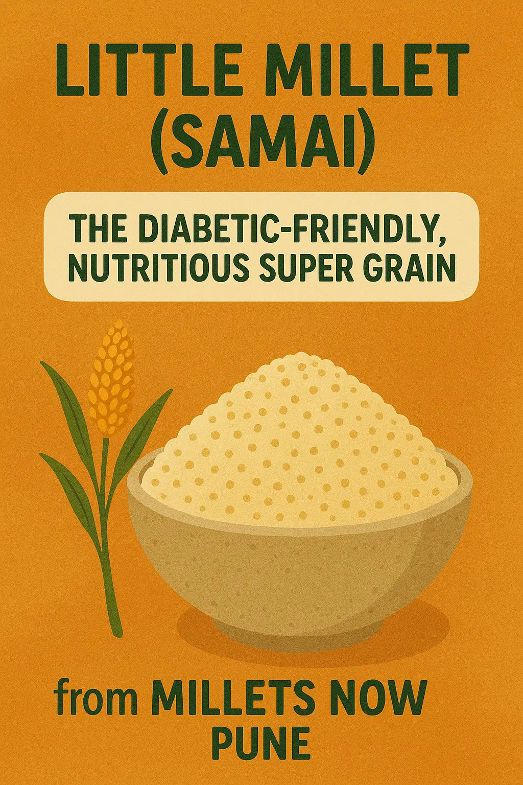 Little Millet (Samai): The Diabetic-Friendly, Nutritious Super grain ...